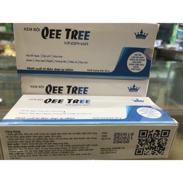 KEM BÔI QEE TREE KINGPHAR | Shopee Việt Nam