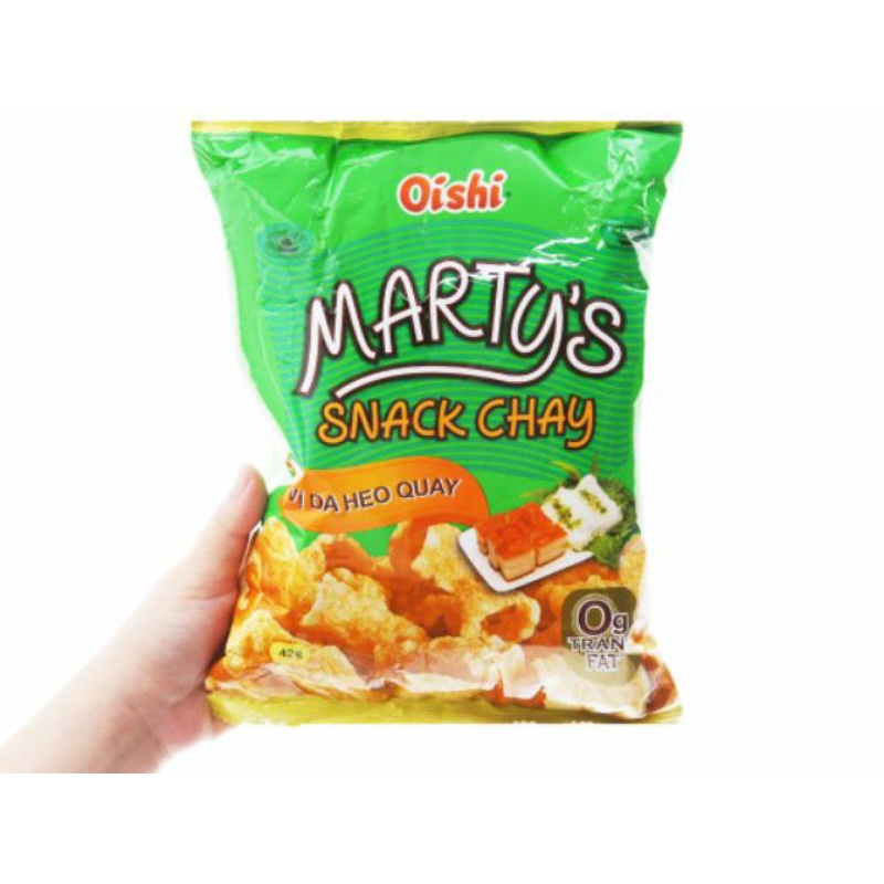 Combo 10 bịch snack da heo quay chay / gà chiên giòn gói 32g | Shopee ...