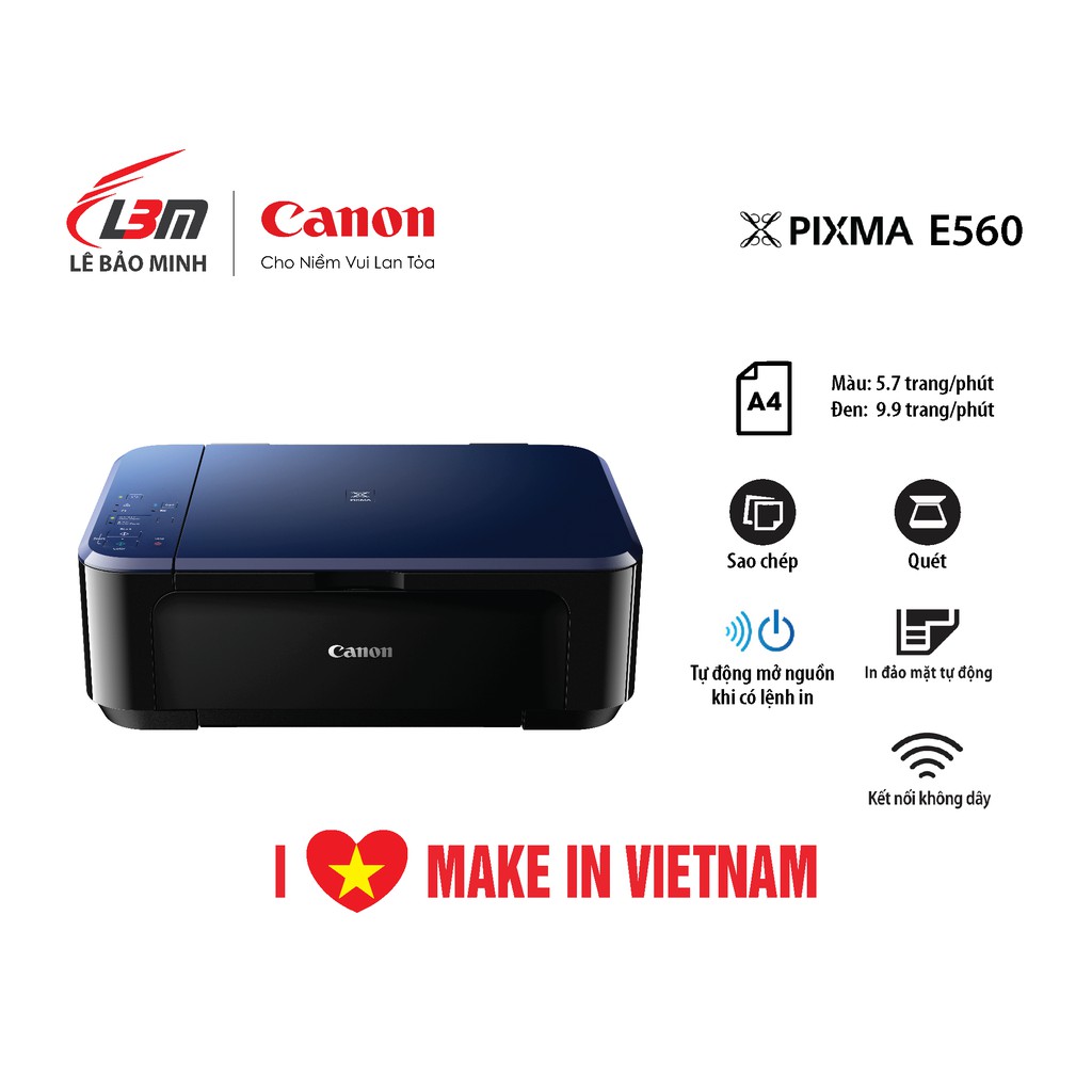 Máy in phun đa chức năng Canon E560. | Shopee Việt Nam