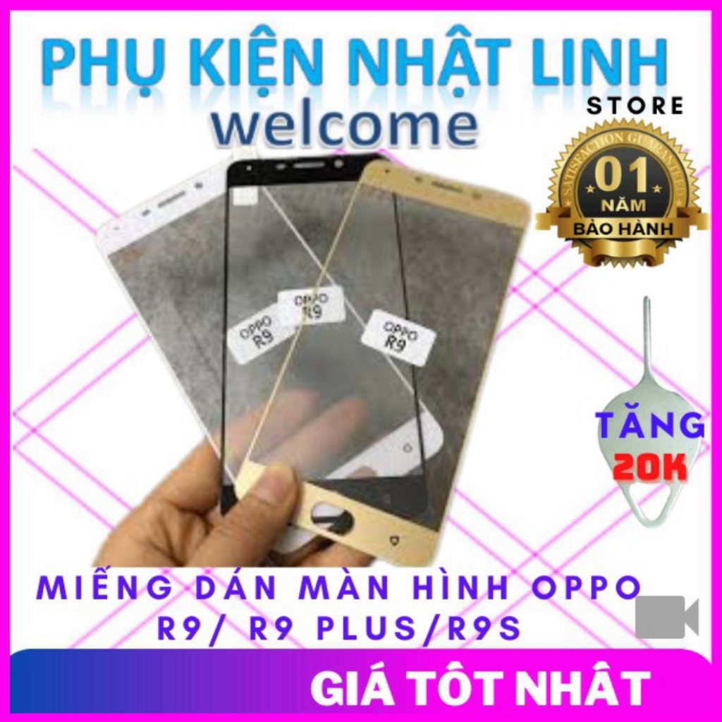 Miếng dán màn hình oppo R9/ R9 Plus/R9s-Phụ Kiện Nhật Linh FRRE SHIP | Shopee Việt Nam