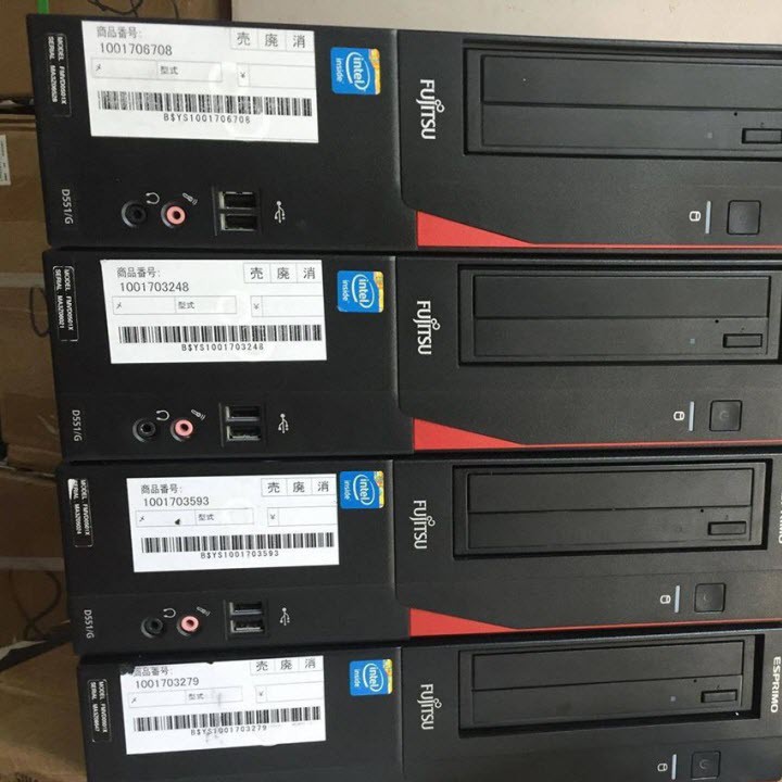 Barebone Xác case Fujitsu H77/ Fujitsu H81/ Fujitsu H110 mới đẹp chạy ...