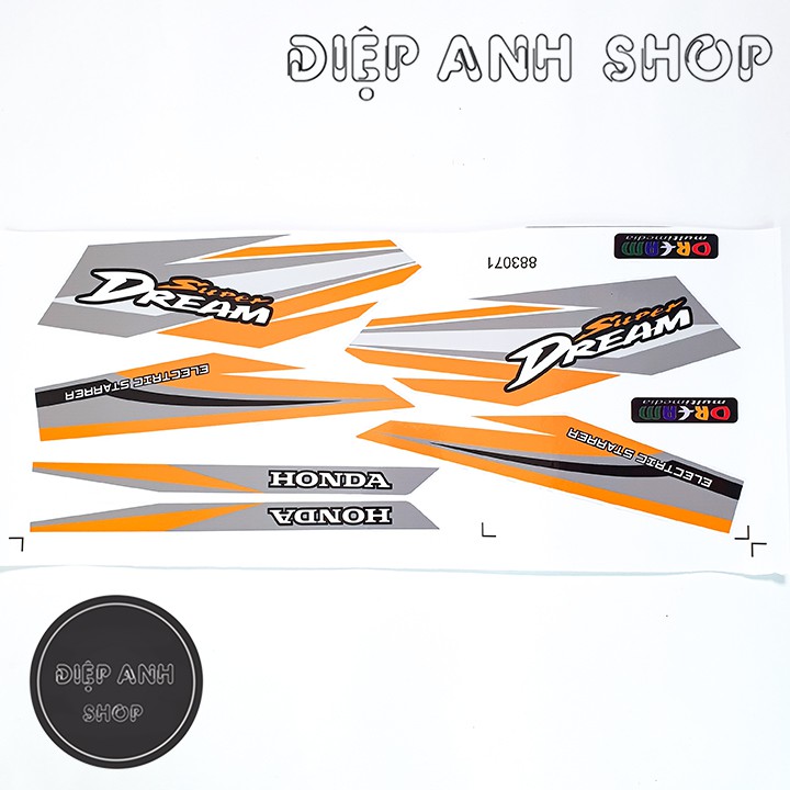 Tem xe Dream - Tem chế xe Dream ( VIDEO THỰC TẾ) | Shopee Việt Nam