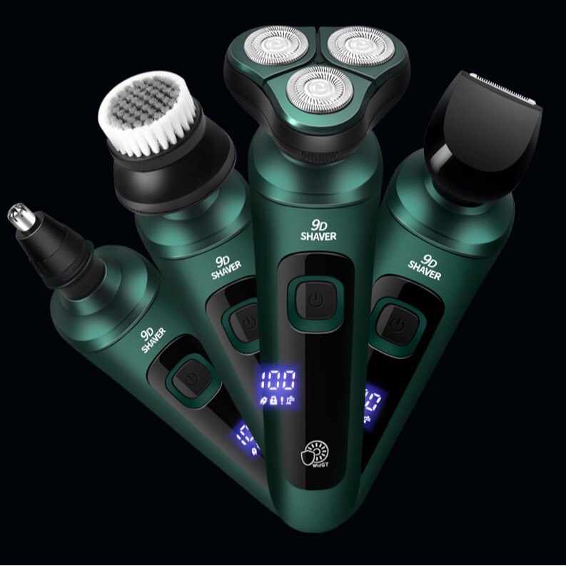Máy Cạo Râu Đa Năng 4 Trong 1 Shaver 9D SR700 Có Hiển Thị % Pin, Cạo ...