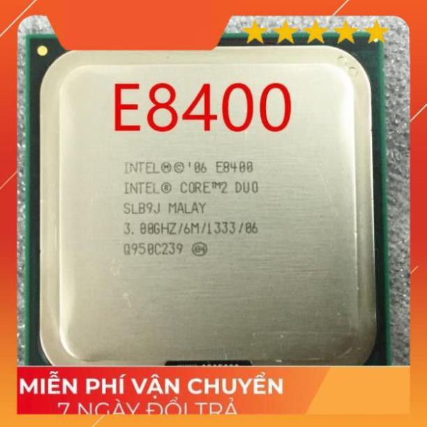 SẢN PHẨM BÁN CHẠY NHẤT - Cpu E8400 Intel Dual-Core 3.0 Ghz 6 M 1333 MHz ...