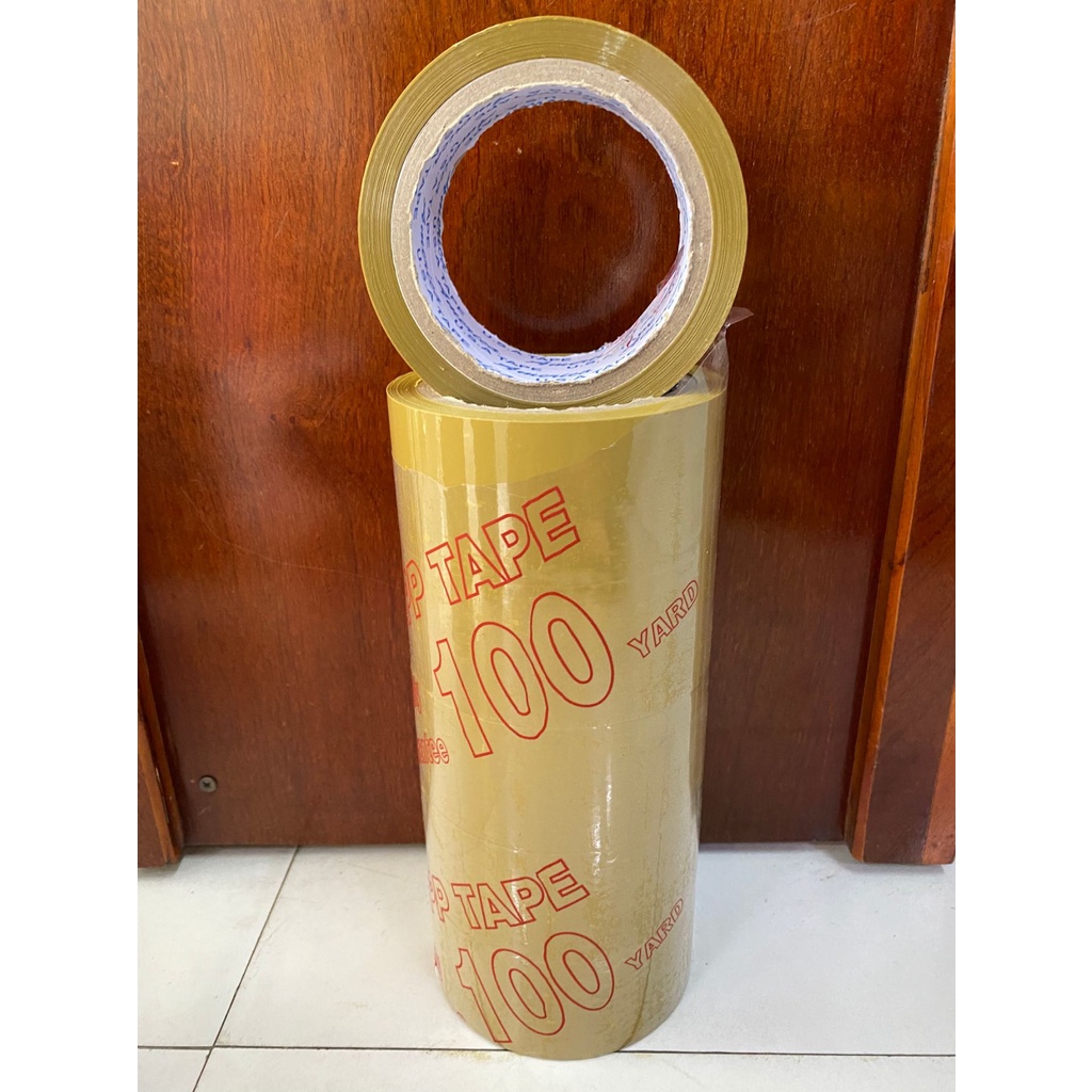 Băng keo 200YA, 300YARD ( siêu nhiều keo ), băng keo đục dùng để gói hàng, đóng thùng siêu dính ...
