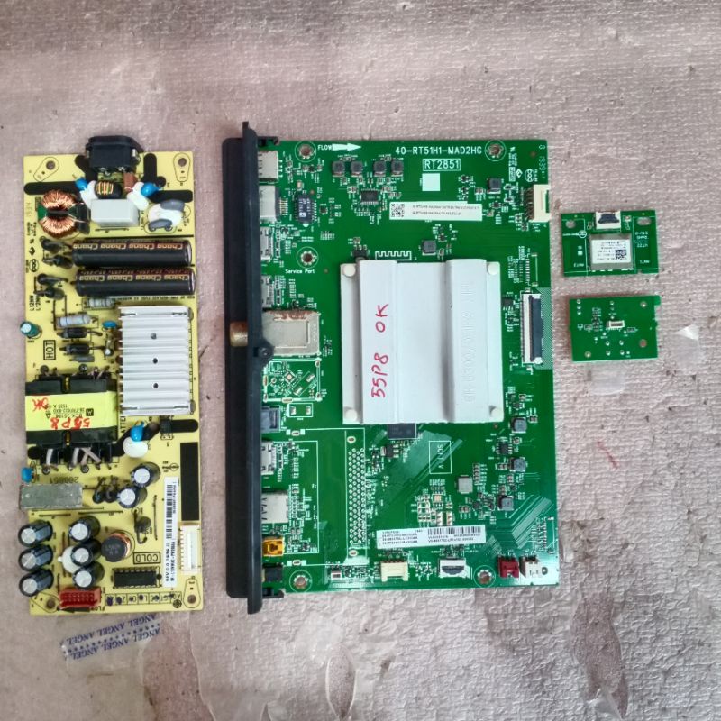 bo mạch tivi TCL 55P8 ,bo xử lý, khiển, nguồn,main chính, chủ,wifi, mắt nhận | Shopee Việt Nam