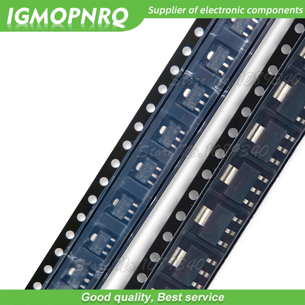 Set 10 Linh Kiện Điện Tử AMS1117 AMS1117-3.3V AMS1117-ADJ AMS1117-1.8V ...