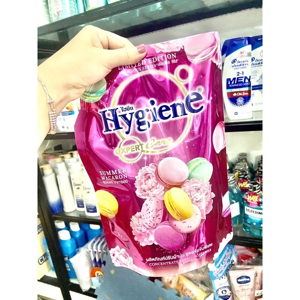 TÚI NƯỚC XẢ VẢI ĐẬM ĐẶC HYGIENE THÁI LAN 1150ml - HỒNG BÁNH | Shopee Việt Nam