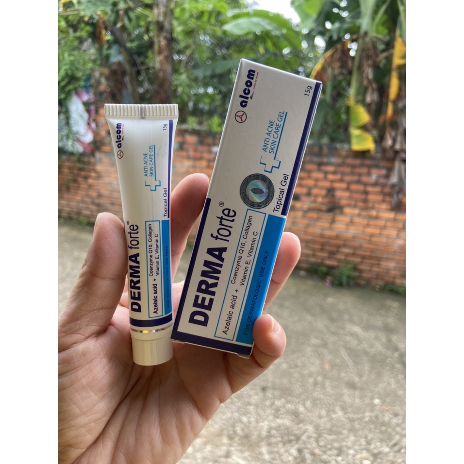 GEL dưỡng da DERMAFOR 15G Derma Forte giảm mụn - Gel giảm mụn, giảm thâm Derma Forte 15g ...