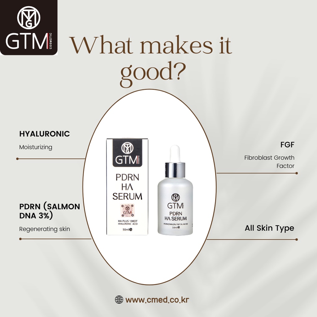 [Gtm Official] SERUM PDRN HA (PDRN + HA + FGF) | Shopee Việt Nam