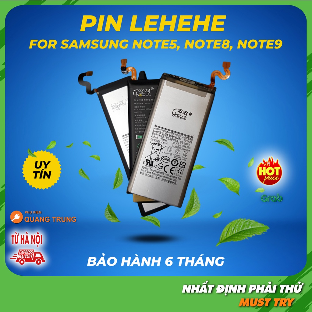 Pin Lehehe thay thế cho Samsung galaxy note5, note8,note9,s8plus rất ...