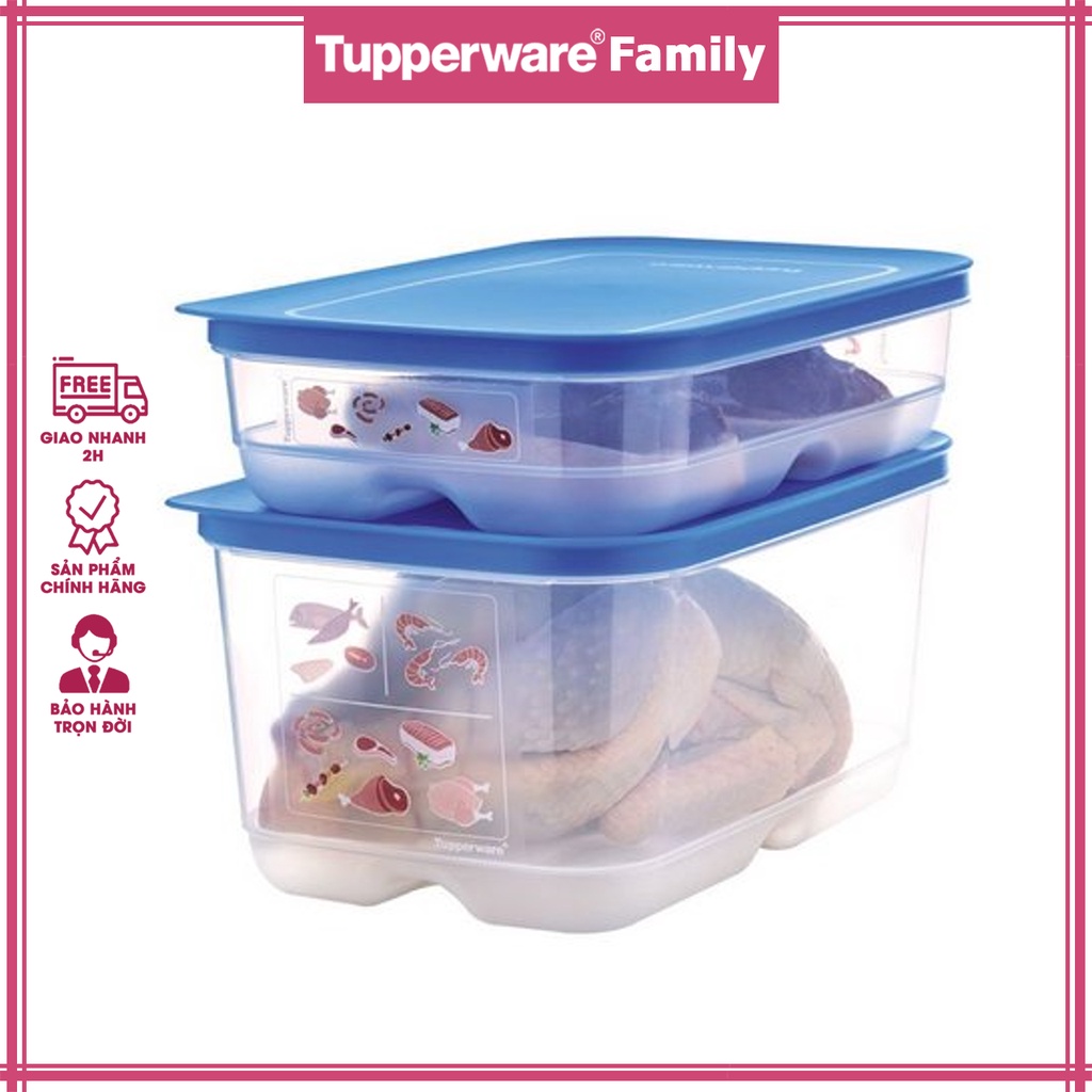 [Tupperware] Bộ hộp trữ mát Cool Mate (2 hộp) | Shopee Việt Nam