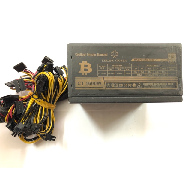 Nguồn coin CT 1600w 90 plus gold nguyên bản | Shopee Việt Nam