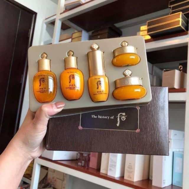 SÉT WHOO VÀNG MINI | Shopee Việt Nam