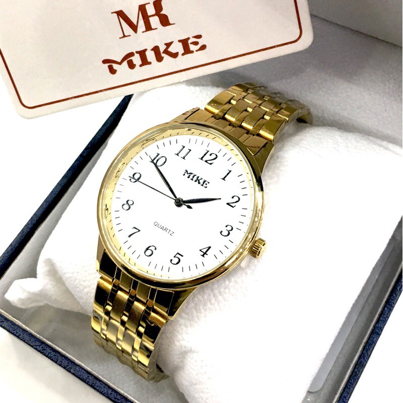 Đồng Hồ Nam Chính Hãng Mike M8300 Chống Nước Dây Kim lọai | Shopee Việt Nam