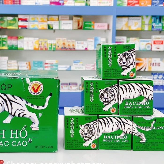 Cao Xoa Bóp Bạch Hổ Hoạt Lạc Cao BẢo Linh 20gram | Shopee Việt Nam
