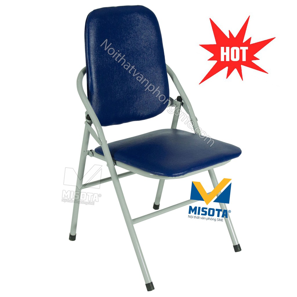 GHẾ GẤP LƯNG DÀI CHÂN SẮT GG4 MISOTA | Shopee Việt Nam