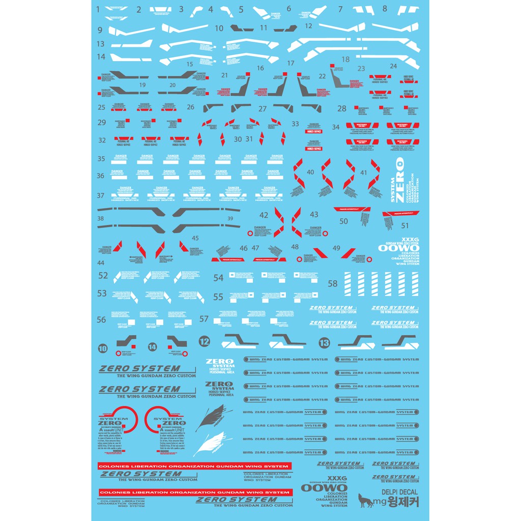 Decal Nước Hologram - MG Wing Zero Custom | Shopee Việt Nam