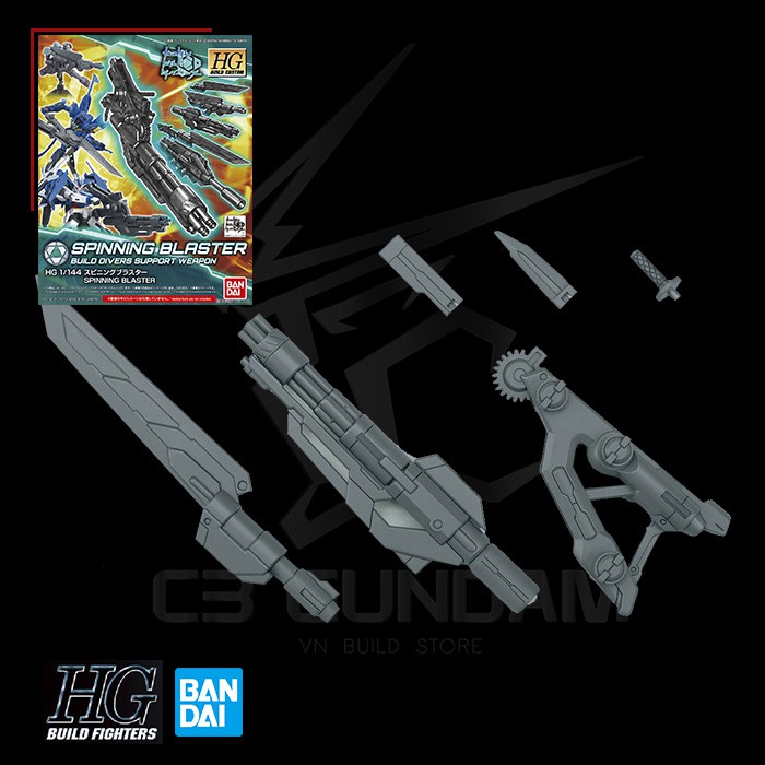 MÔ HÌNH GUNDAM BANDAI HG 038 1/144 SPINNING BLASTER BUILD CUSTOM PART HGBC | Shopee Việt Nam