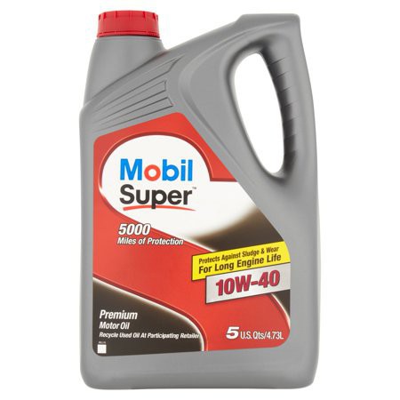 Dầu Nhớt Mobil Super 5000 10W-40 4.73L chính hãng Mobil USA | Shopee ...