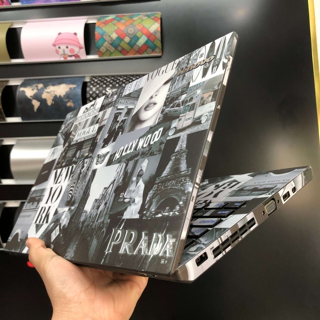 Decal Skin dán Laptop mẫu Fashion (shop sẽ liên hệ xin model máy ...