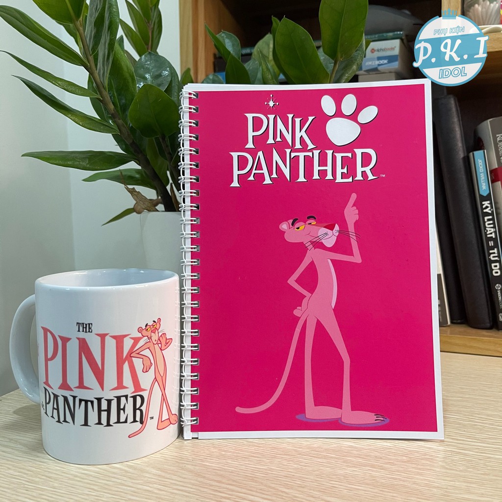 BỘ COMBO CỐC + NOTEBOOK PINK PANTHER BÁO HỒNG - QUÀ TẶNG ĐẶC BIỆT ...
