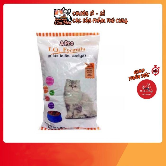 Thức ăn hạt khô cho mèo Apro IQ Formula 500g | Shopee Việt Nam