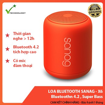 Loa Bluetooth Sanag X6 | Shopee Việt Nam