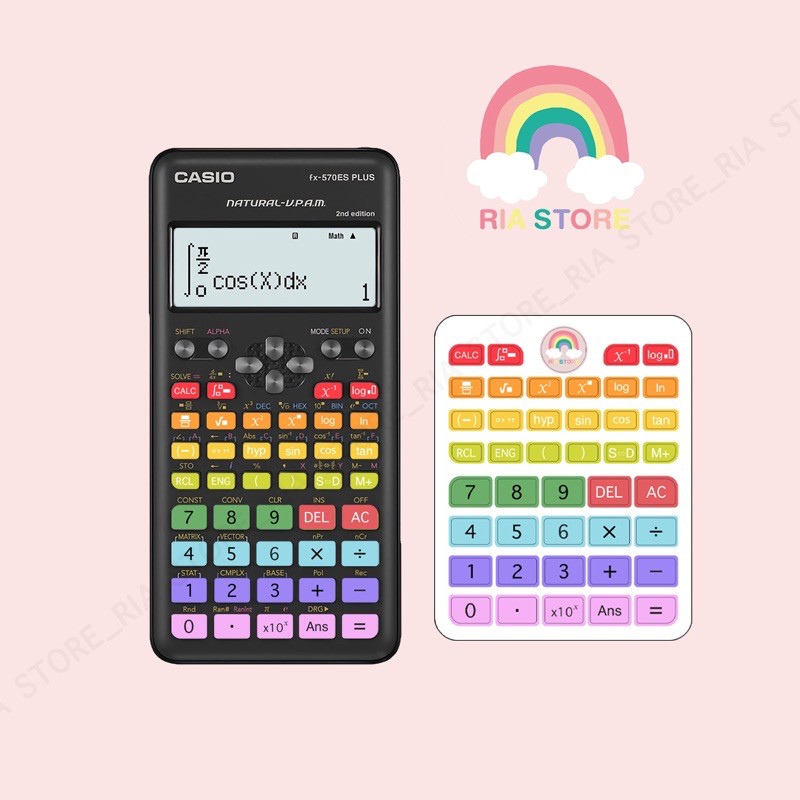 Dán phím máy tính casio 570-2nd | Shopee Việt Nam