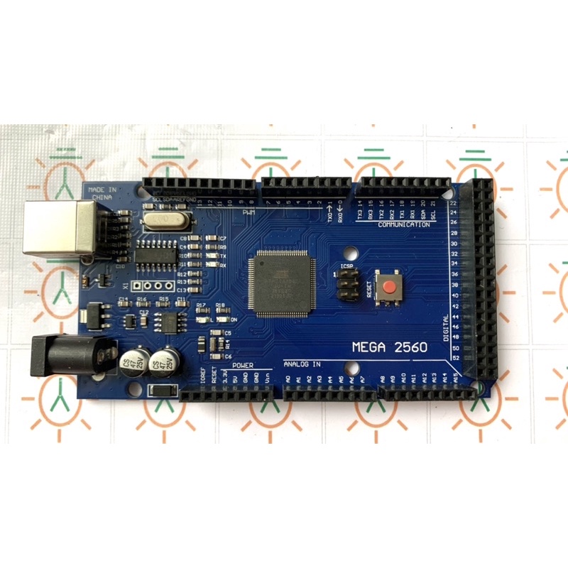 Mạch Arduino MEGA 2560 ATMEGA2560-16U chíp nạp CH340G đã qua sử dụng 90 ...