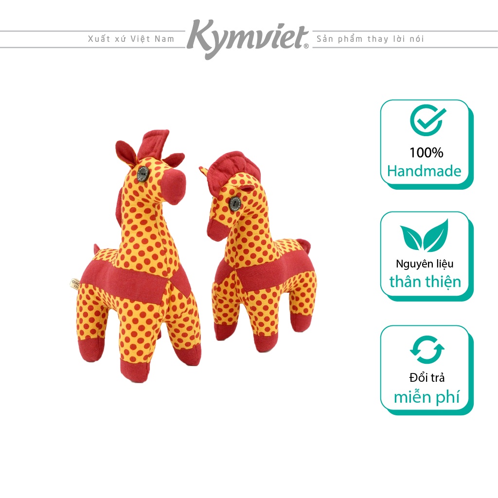 Đồ Chơi Nhồi Bông Hình Ngựa KYMVIET Craft Cotton [TMH-2102] | Shopee ...