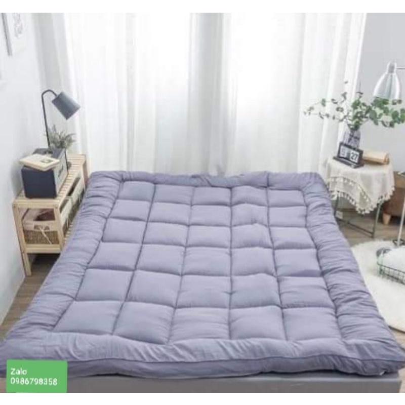 Nệm TOPPER dày 6~7cm, Nệm Cuộn Đa Năng Trải Sàn, Trải Nệm ngủ gấp gọn ...