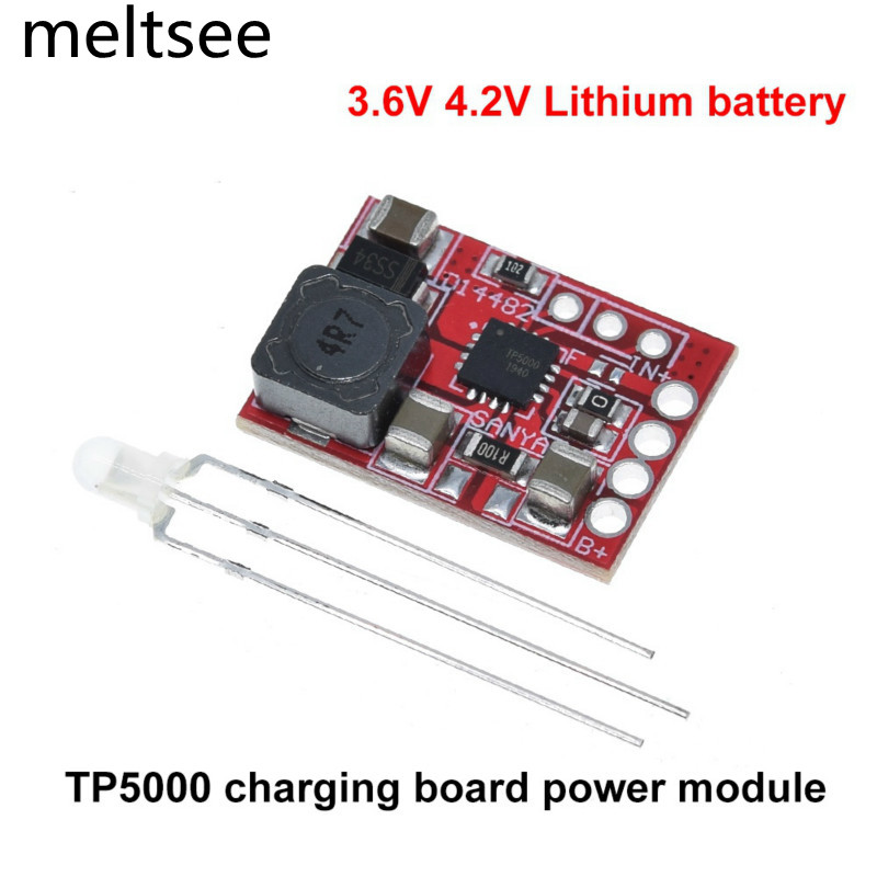 Bảng Mạch Sạc Pin Lithium Tp5000 Dc 4.5v-9v 4.2v / 3.6v 1a nguồn DC ...