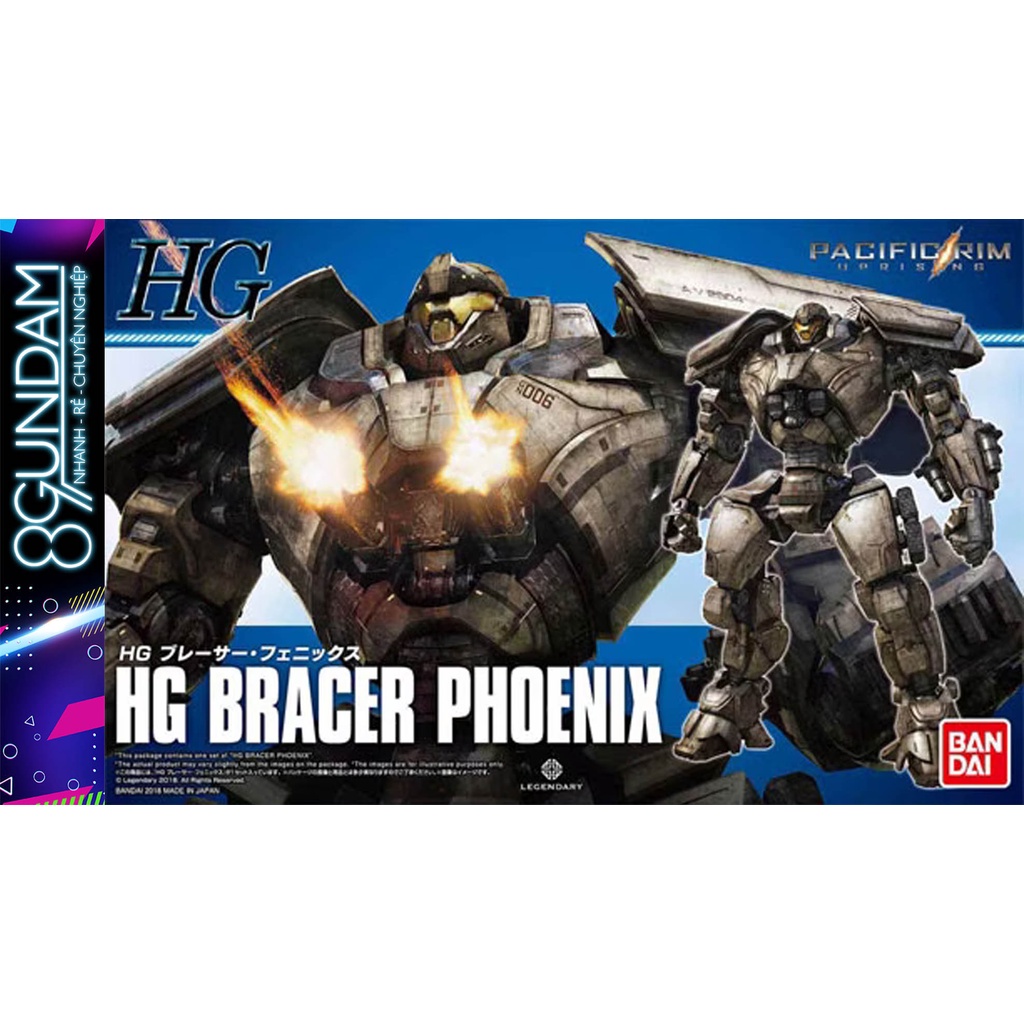 Mô Hình Lắp Ráp Pacific Rim Uprising HG Bracer Phoenix | Shopee Việt Nam