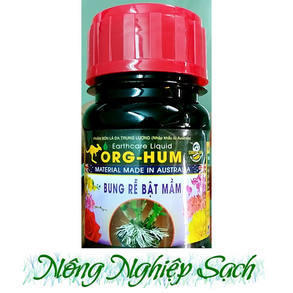 ORG HUM - Bổ sung Humic, kích rễ, kích mầm (chai 100ml) [PBO] | Shopee ...