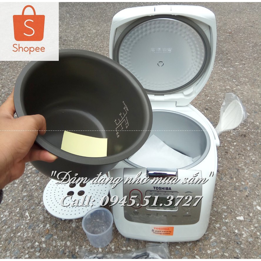 Nồi Cơm điện Tử Toshiba Rc 18nmf Wt A Thailand Shopee Việt Nam