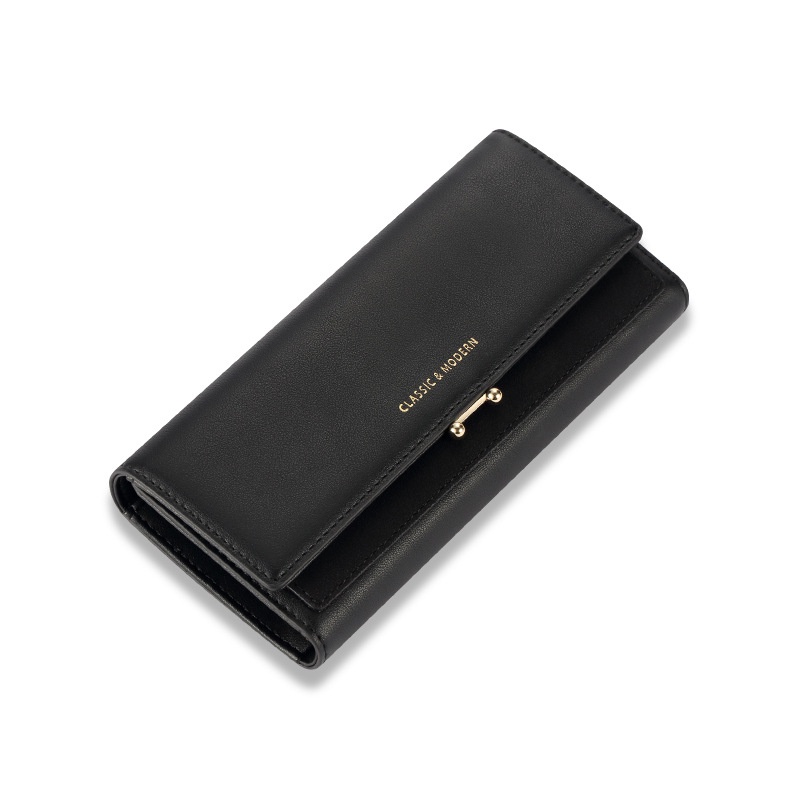 Ví PIERRE LOUES dáng dài mềm mại bền có ngăn đựng điện thoại di động ...