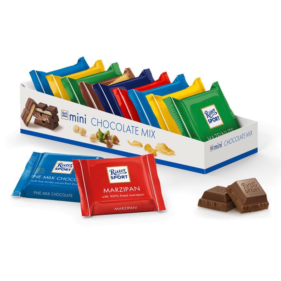 Socola Mini Hỗn Hợp Hiệu Ritter Sport | Shopee Việt Nam