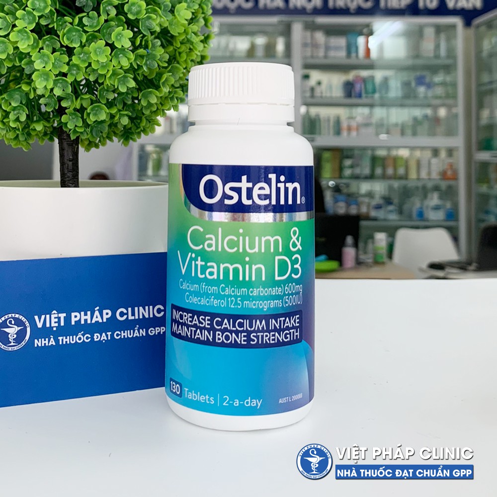 Ostelin Úc - Viên uống bổ sung canxi và vitamin D3 | Shopee Việt Nam