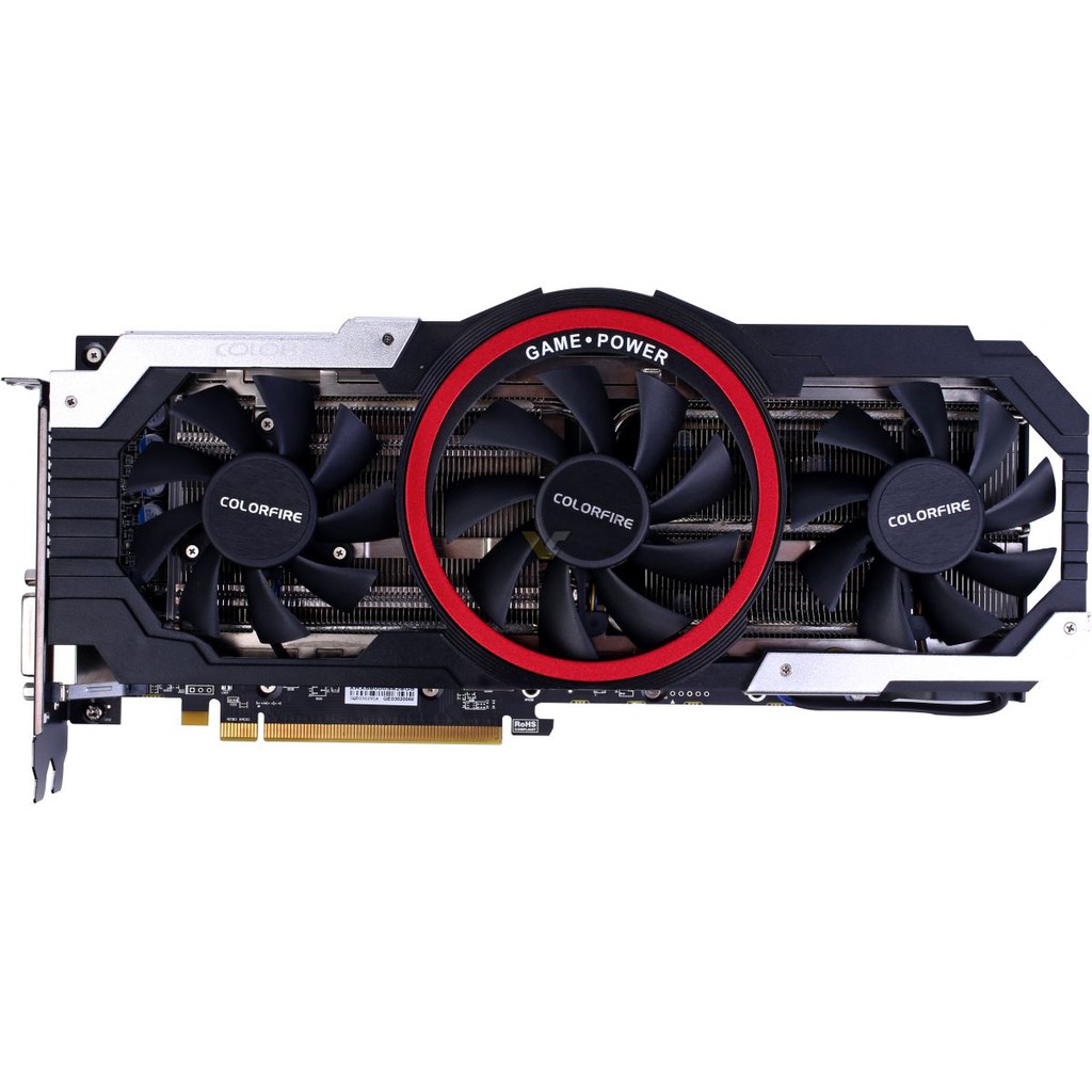 Card Màn Hình Colorful RX580 8GB Colorfire | Shopee Việt Nam