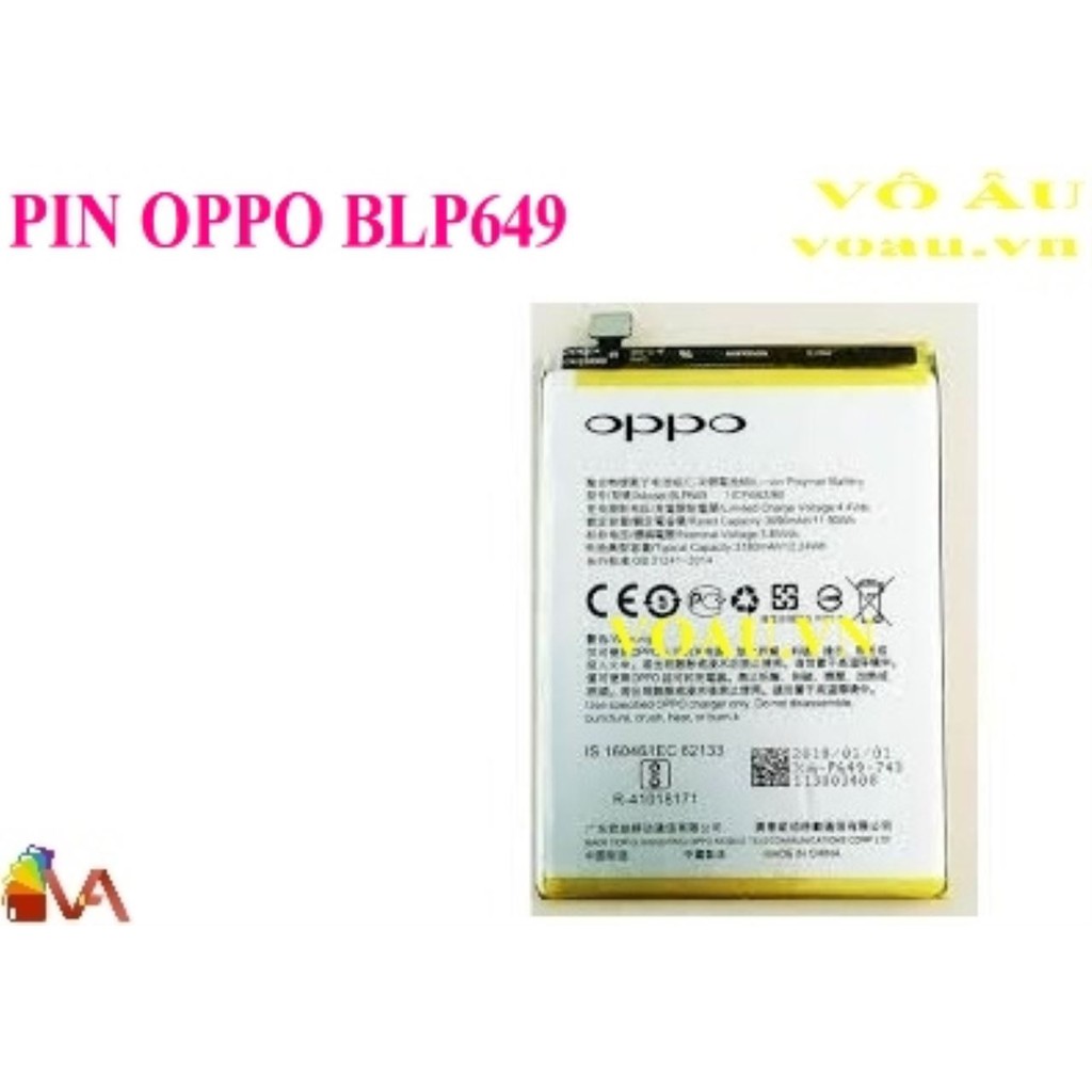 PIN OPPO BLP649 [chính hãng] | Shopee Việt Nam