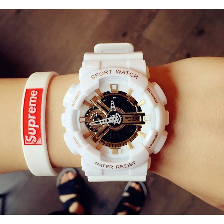 Đồng hồ nữ thể thao SAMDA SPORT WATCH chạy kim và số điện tử cực chất ...