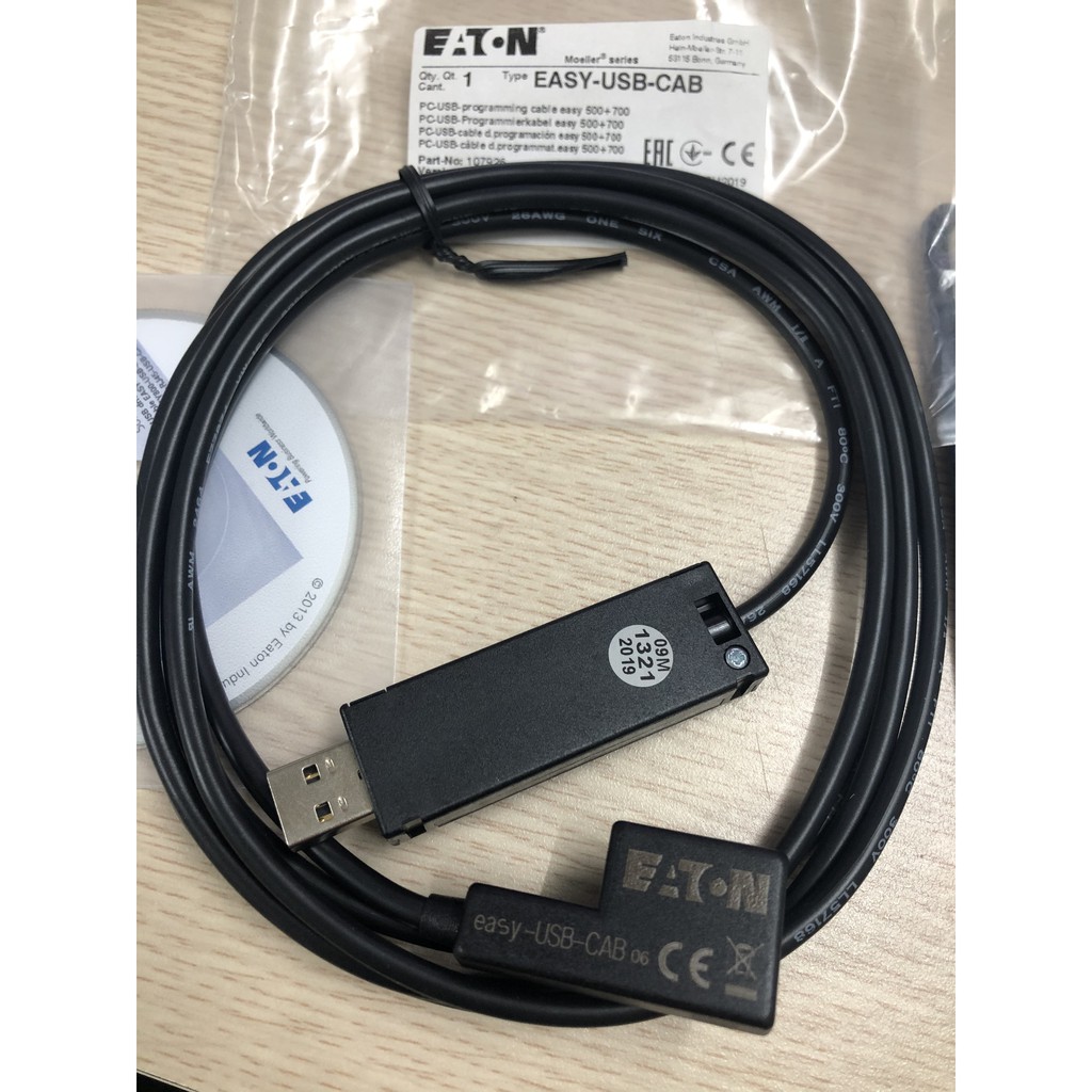 Cáp lập trình EASY-USB-CAB cho PLC Moeller EASY400 / 500 / 600 / 700 ...