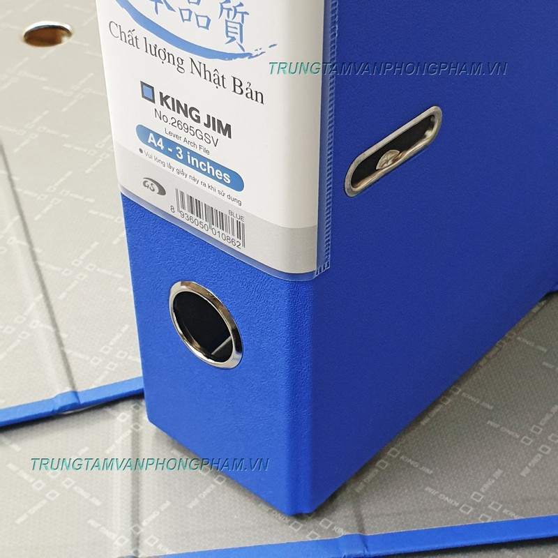 Bìa còng KingJim A4 F4 No 2693GSV 2695GSV 2697GSV 2793GSV 2795GSV 2797GSV A4 F4 King Jim 3 inch ...