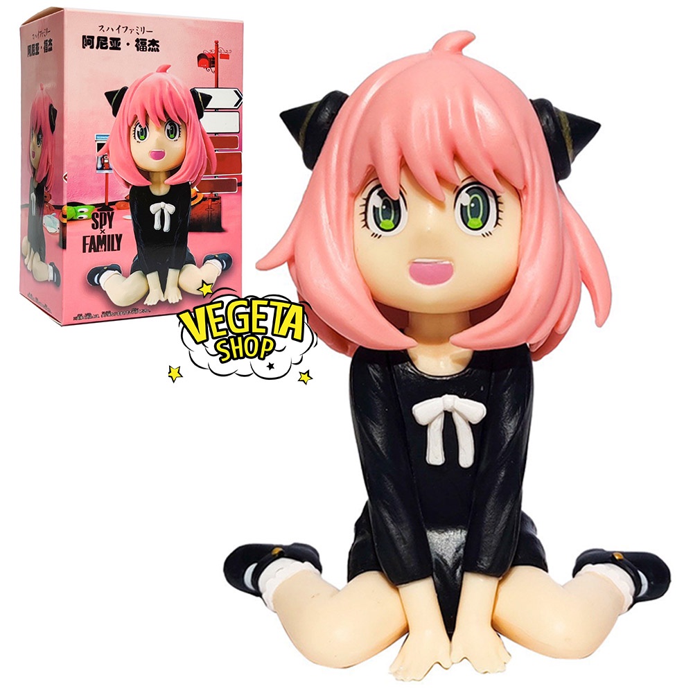 Mô hình Spy X Family Gia đình điệp viên - Mô hình Anya ngồi mặc trang ...
