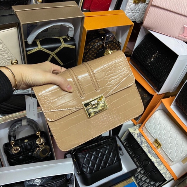 Túi CK ra rắn (ẳnh thật), sz22. Full box | Shopee Việt Nam