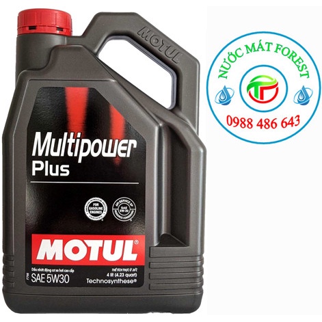 chính hãng MOTUL Multipower plus 5w30 4L | Shopee Việt Nam