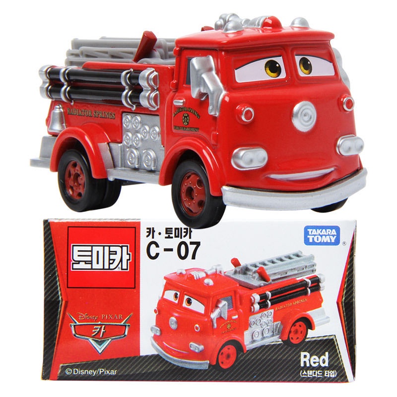 Xe cứu hỏa mô hình Tomica Disney Pixar Cars Red Fire Engine (Box ...