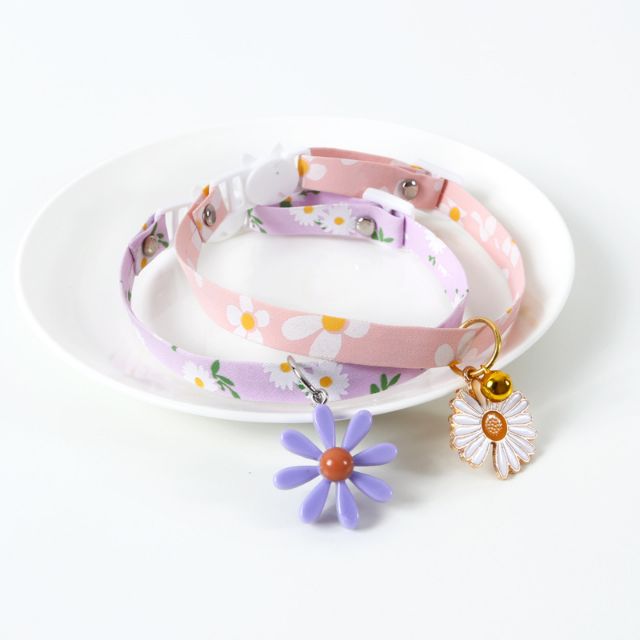 Vòng cổ hoa cúc cho chó mèo | Shopee Việt Nam