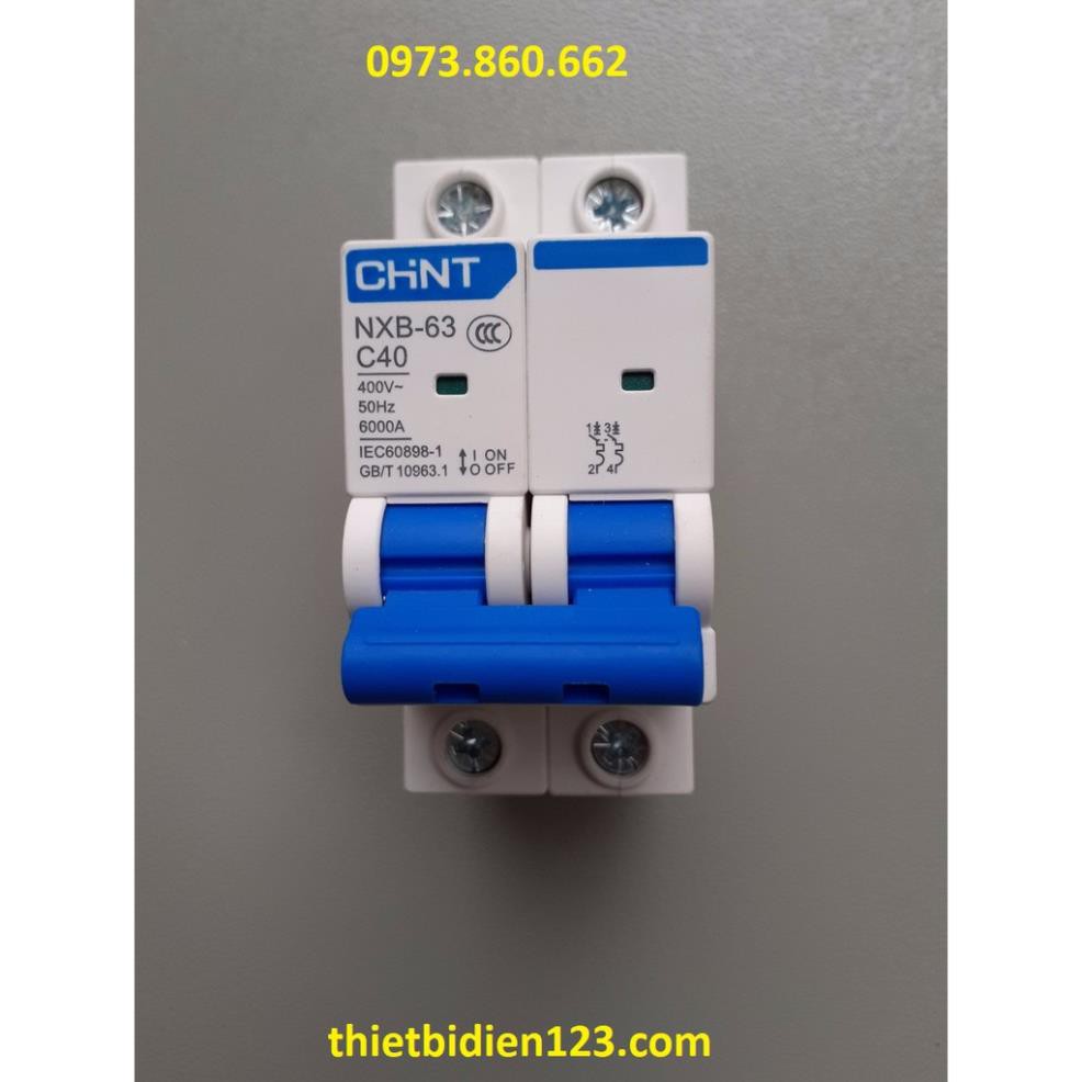 ATTOMAT CHINT MCB 2P 16-63A -NXB-63-C16A, 20A, 25A, 32A, 40A, 63A ...